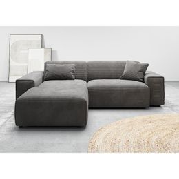 Home Affaire Ecksofa &raquo;Glimminge L-Form auch in Breitcord, Feincord + Easy care-Bezug,&laquo; Breite 234, Zierkissen grau 12% Polyacryl, 88% Polyester B/H/T: