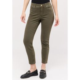 Angels Damen Angels Slim-fit-Jeans &raquo;ORNELLA&laquo; gr&uuml;n 46, L&auml;nge 26