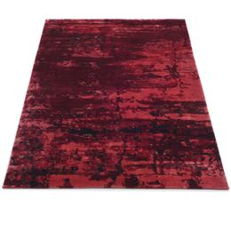 Teppich &raquo;ANGELES PILANO&laquo; rechteckig 10 mm H&ouml;he exlcusive Musterring DELUXE COLLECTION, Bambus-Viskose feine Kn&uuml;pfung rot Viskose B : 200cm 1 Stk., 