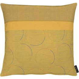 Apelt Dekokissen &raquo;1305&laquo; Kissenh&uuml;lle ohne F&uuml;llung, 1 St&uuml;ck gelb Polyester B/L: 46cm x 46cm, 1 Stk.