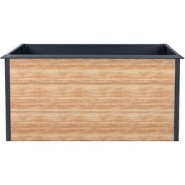 50NRTH Hochbeet &raquo;Metall Hochbeet &raquo;Primus-Multi L&laquo;&laquo; Inkl. Schneckenschutz, BxTxH: 150x75x77 cm beige Aluminium B/H/T: 150cm x 77cm x 75cm