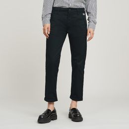 G-Star Raw G-Star Damen G-STAR Chinohose &raquo;Kate Chino Boyfriend&laquo; mit Relaxed Fit an H&uuml;fte und Oberschenkeln blau 28, L&auml;nge 32
