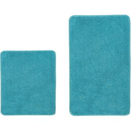 Kleine Wolke Badematte &raquo;RELAX, Badvorleger, Badezimmer Teppich&laquo; H&ouml;he 30 mm rutschhemmend beschichtet fu&szlig;bodenheizungsgeeignet Badteppich, meliert, rechteckig, rund