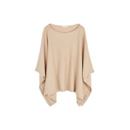 GOBI Cashmere Pullover 'Women's Boat-Neck Cashmere Poncho' Damen Gr&ouml;&szlig;e XXL/XXXL beige