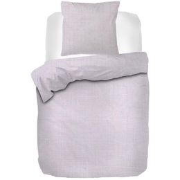 Kayori Bettw&auml;sche &raquo;Nikko&laquo; 2 Stk. Hergestellt aus GOTS-zertifizierter Bio-Baumwolle rosa Leinen-Perkal, Obermaterial: 50% Baumwolle, 50% Leinen B/L: 