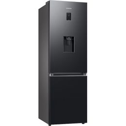 Samsung K&uuml;hl-/Gefrierkombination 7300 Serie &raquo;RL34C652CB1&laquo; 185,3 cm hoch 59,5 cm breit No Frost sowie Wifi & AI Energy Mode (SmartThings) schwarz 20 Jahre 