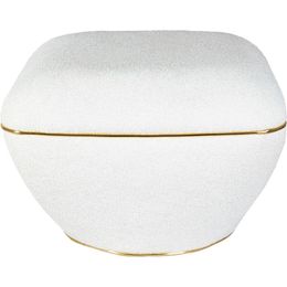 Kayoom Sitzhocker &raquo;Hocker Contessa 125, vielseitig einsetzbarer Allrounder, elegante Form&laquo; 1 Stk. tlg. komfortabel, hochqualitativ, pflegeleicht, elegante 