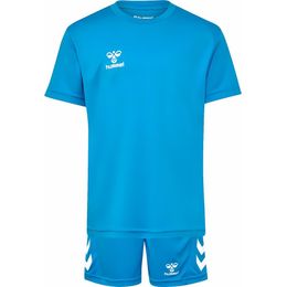 Hummel Kinder Trainingsanzug "Hmllogo Set Kids" in Blau | Gr.: 116
