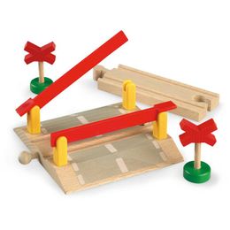 Brio Spielzeugeisenbahn-Erweiterung &raquo;Brio WORLD, Bahn&uuml;bergang&laquo; bunt Einheitsgr&ouml;&szlig;e Spielzeugeisenbahn-Erweiterung