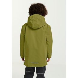 Jack Wolfskin Kinder Outdoorjacke "CANVEY JKT KIDS"khakigr&uuml;n, Gr. 128, Obermaterial: 100% Polyester. F&uuml;llung: 100% Polyester. Futter: 100% Polyester,