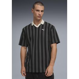 Puma Herren T-Shirt "CLASS RELAXED PINNACLE POLO", schwarz, Gr. L, unifarben, Netz, Obermaterial: 60% Baumwolle, 40% Polyester, Shirts,