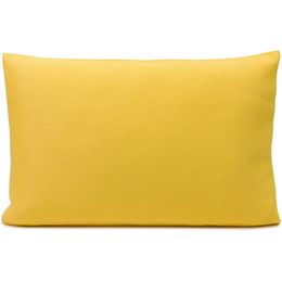 G&ouml;zze Dekokissen G&Ouml;ZZE, B:40cm L:60cm, gelb, Obermaterial: 65% Polyacryl, 35% Polypropylen, Dekokissen_Sitzkissen_Kissenh&uuml;llen, "Rhodos"