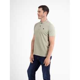 Lerros Herren Poloshirt "COOL & DRY", beige, Gr. XXL, unifarben, Single Jersey, Obermaterial: 60% Baumwolle, 40% Polyester, Shirts, mit Logo-Stickerei