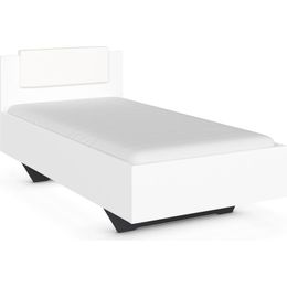 Rauch Bett &raquo;Einzelbett Komfortbett Schlafzimmer f&uuml;r kleine R&auml;ume MAIKA&laquo; Liegefl&auml;che: 100x200 cm, Bettseitenh&ouml;he 47 cm, schwebende Optik mit 