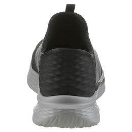 Skechers Herren Slip-On Sneaker "SLADE-CASTER", Gr. 40, schwarz, Lederimitat, Textil, meliert, Schuhe, Slipper, Sneaker mit Gummizug und Slip-ins