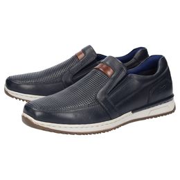 Sioux Herren Sneaker "Cayhall-703", Gr. 44, blau, Obermaterial: 100% Kalbsleder CAL. 100% Polyurethan PU., Schuhe