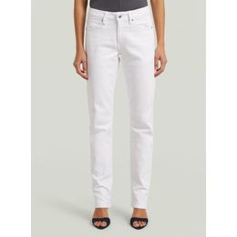 G-Star Raw G-STAR Damen 5-Pocket-Jeans "G-STAR Lennoxx Slim Straight Jeans"ecru, Gr. 24, Obermaterial: 98% Baumwolle, 2% Elasthan, Jeans