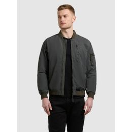 Khujo Herren Blouson "IBE", grau, Gr. M, Web, 100% Nylon, Jacken