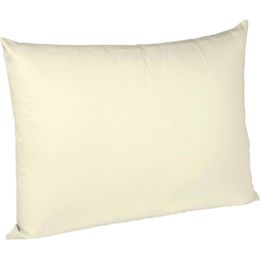 Fleuresse Kissenbez&uuml;ge &raquo;Colours&laquo; edler, b&uuml;gelfreier Interlock-Jersey aus 100% Baumwolle beige Interlock-Jersey, Obermaterial: 100% Baumwolle B/L: 40cm
