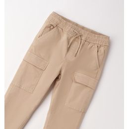 IDO M&auml;dchen Outdoorhose "BABY BOY TROUSERS", beige, Gr. 104, 98% Baumwolle, 2% Elasthan, Hosen