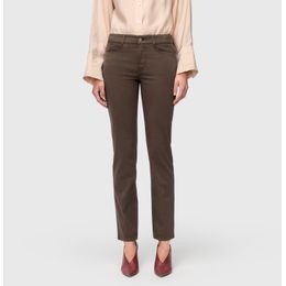 MAC Damen Stretch-Jeans "Dream", braun, Gr. 32, Denim/Jeans, Obermaterial: 88% Baumwolle, 8% Elastomultiester, 4% Elasthan, Jeans, mit Stretch f&uuml;r