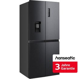 Hanseatic Multi Door &raquo;HCDB18080DWDBI&laquo; 180 cm hoch 79 cm breit inkl. 3 Jahre Herstellergarantie schwarz Wasserspender