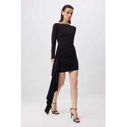 Trendyol Kleid Damen Gr&ouml;&szlig;e 40 schwarz
