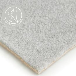 ANDIAMO Teppichboden &raquo;Catania, Velours, Gesamth&ouml;he 7,5 mm, Luxusklasse LC1&laquo; rechteckig meliert, Breite 400 cm oder 500 cm, strapazierf&auml;hig & pflegeleicht grau