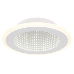 Globo LIGHTING LED Deckenleuchte &raquo;LAMELA&laquo; LED-Modul 1 Stk. Tageslichtwei&szlig; Deckenlampe/Wohnzimmer/Schlafzimmer/modern wei&szlig; 1 Stk.