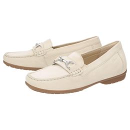 Sioux Damen Slipper "Cortizia-738-H", Gr. 37, beige, Obermaterial: 100% Ziegenveloursleder GOVL. 100% Gummi rubber., Schuhe