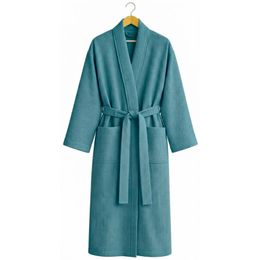 Egeria Bademantel &raquo;LIVA&laquo; 1 Stk. Kimono, Waffelpiqu&eacute; Baumwolle L/XL L: 120cm