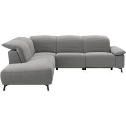 Musterring Ecksofa &raquo;MR 370, intelligenter Komfort im modernen Design&laquo; Optionale Relaxfunktion, flexible Kopfteile & klappbare Armlehnen 95% Polyester, 5% Nylon B