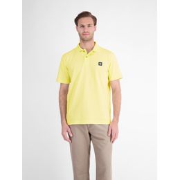 Lerros Herren Poloshirt "Maskulines Poloshirt aus Baumwolle mit griffiger Struktur", gelb, Gr. XXXL, 100% Baumwolle, Shirts