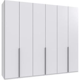 wimex Kleiderschrank &raquo;Mugano,in 5 Breiten,2 H&ouml;hen,2 Tiefen, viele Farben, Made in Germany&laquo; in Basic oder Premium Ausstattung, mit langen Griffen aus Metall,