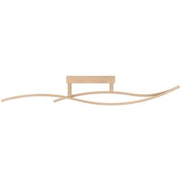 Eglo Deckenleuchte &raquo;Grisolia Deckenlampe, Wohnzimmerlampe, Metall und Kunststoff, Lampe&laquo; LED-Modul 1 Stk. Neutralwei&szlig; Wand-/Deckenleuchte - L85 x B6 x