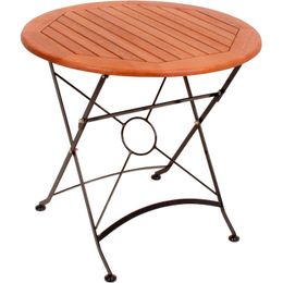 Garden Pleasure Gartentisch &raquo;Wien&laquo; braun B/H/T: 80cm x 74cm x 80cm