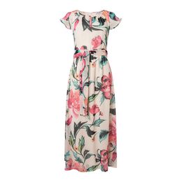 More & More More & More feminines, flie&szlig;endes Maxikleid, Flowers in floral colour | Gr.: 32