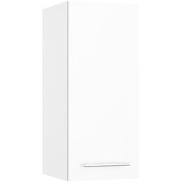 KOCHSTATION H&auml;ngeschrank &raquo;KS-Bern2&laquo; Breite 30 cm, 1 T&uuml;r, 2 Einlegeb&ouml;den wei&szlig; Holzwerkstoff B/H/T: 30cm x 70,4cm x 34,9cm, T&uuml;ren: 1 Stk.