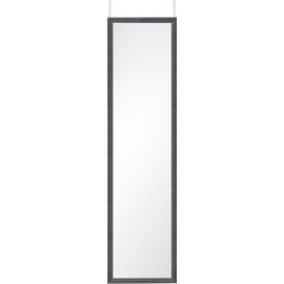 Mirrors and More Dekospiegel &raquo;RIA&laquo; Wandspiegel, mit T&uuml;raufh&auml;ngung schwarz Kunststoff B/H/T: 30cm x 120cm x 1,5cm, uni