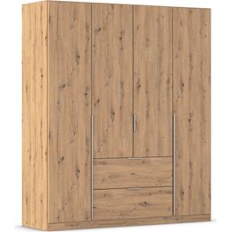 OTTO home Dreht&uuml;renschrank &raquo;Kleiderschrank Schrank Garderobe AGORDO mit Dekor- oder Hochglanzfront&laquo; in zwei Griff-Farben, Breite 181 cm, mit 