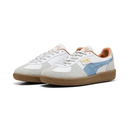 Puma Damen Sneaker "PALERMO LTH", Gr. 42, blau, unifarben, Schuhe