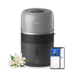 Philips Luftbefeuchter &raquo;HU5710/03 5000 Series&laquo; 4,5 l Wassertank f&uuml;r 56 m&sup2; R&auml;ume, mit NanoCloud Technologie grau Einheitsgr&ouml;&szlig;e