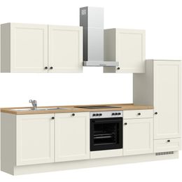 Nobilia K&uuml;chenzeile &raquo;"Cascada I", NEU: individuell anpassbar mit gratis Profi-Beratung&laquo; vormontiert, Breite 300 cm, Ausrichtung w&auml;hlbar, wahlw. mit E-