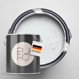 A.S. Cr&eacute;ation Wandfarbe &raquo;Premium Innenwandfarbe PURO Tuchmatt ocean blue&laquo; ideal f&uuml;r Wohnzimmer, Schlafzimmer, Flur und K&uuml;che, Farbwelt Blau wei&szlig; 1 l 1ml