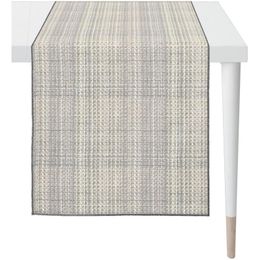 Apelt Tischl&auml;ufer &raquo;Cona&laquo; mit Kettelrand beige 90% Polypropylen, 10% Polyester B/L: 45cm x 140cm, 1 Stk., rechteckig