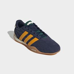 Herren Sneaker "GROUNDPULSE", adidas Sportswear, Gr. 45collegiate navy, crew gelb, collegiate gr&uuml;n, Leder, Synthetik, Schuhe