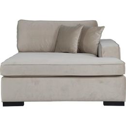 Home Affaire Sofaelement &raquo;Skara&laquo; Modul zum eigenen Zusammenstellen, in vielen Bezugsqualit&auml;ten beige Samtoptik, rechts