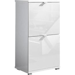Germania Schuhschrank &raquo;COLORADO&laquo; wei&szlig; Wei&szlig;, B/H/T: 53cm x 91cm x 30cm