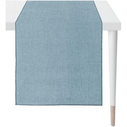 Apelt Tischl&auml;ufer &raquo;Stone&laquo; mit Kettelrand 95% Polyester, 5% Leinen B/L: 46cm x 140cm, 1 Stk., rechteckig