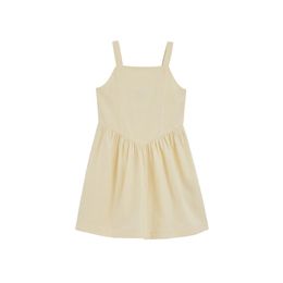 WE Fashion Kleid M&auml;dchen Gr&ouml;&szlig;e 122/128 hellgelb
